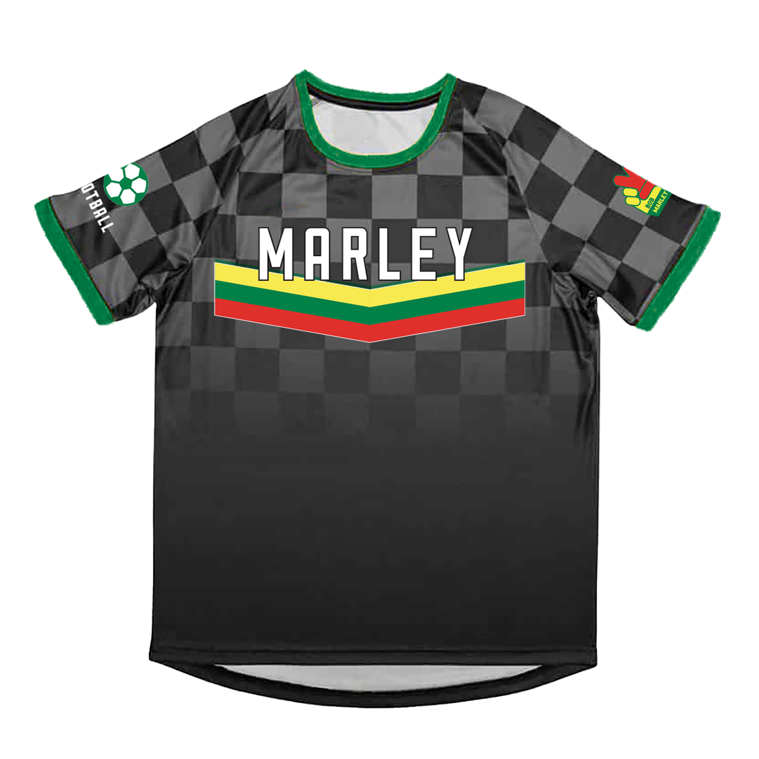Exodus Soccer Jersey - Bob Marley