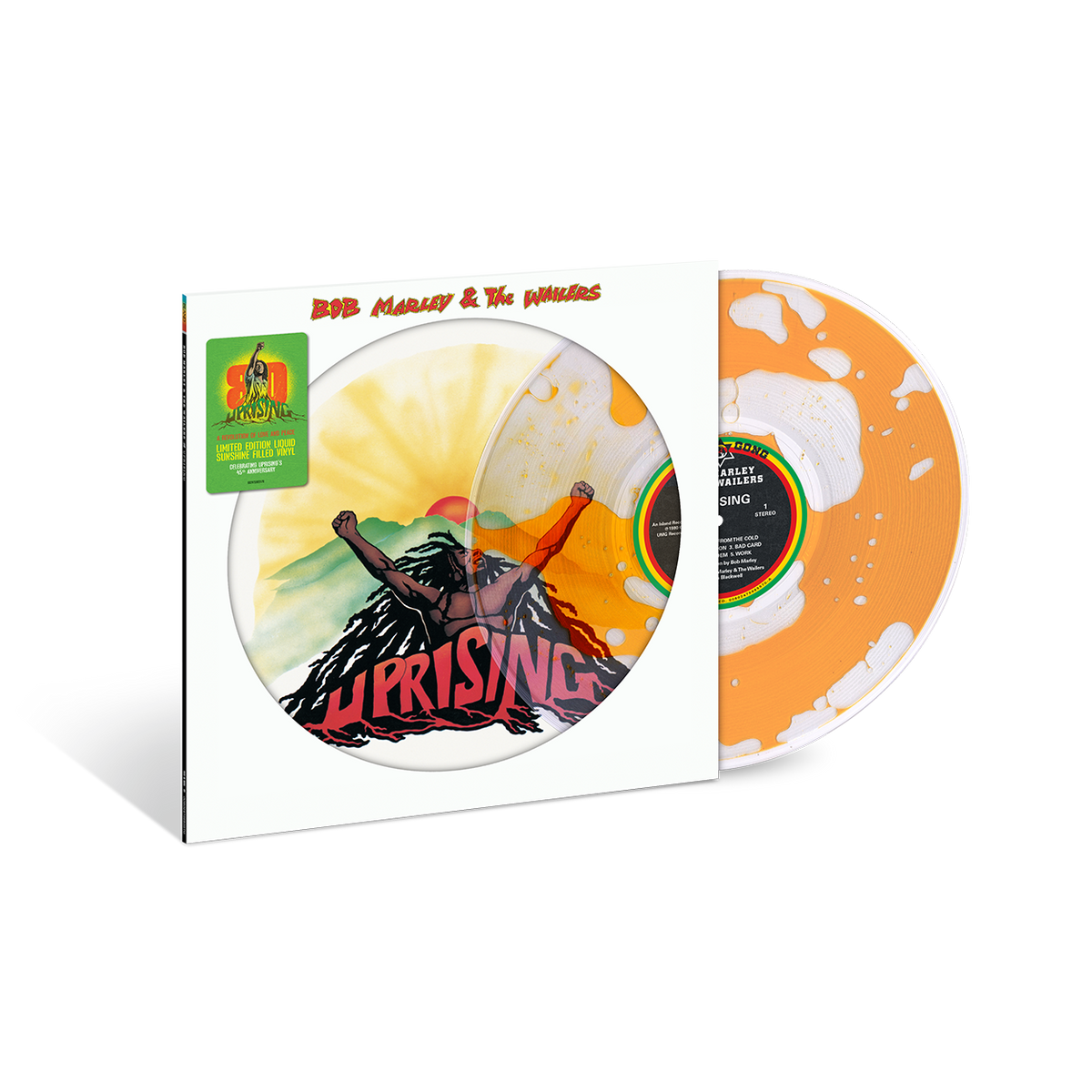 Uprising (45th Anniversary): Liquid Sunshine Filled Vinyl LP - Bob Marley